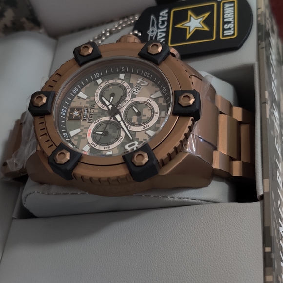 Invicta | Accessories | Us Army Invicta Grand Octane 63mm | Poshmark